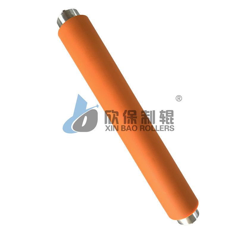 UV Rotary Machine Rubber Roller Resistance To UV Aging Oil Resistance ...